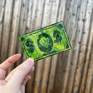 Sponge Money Credit Card Skin Cover Bikini Bottom Dollar Bill Spongebob ...