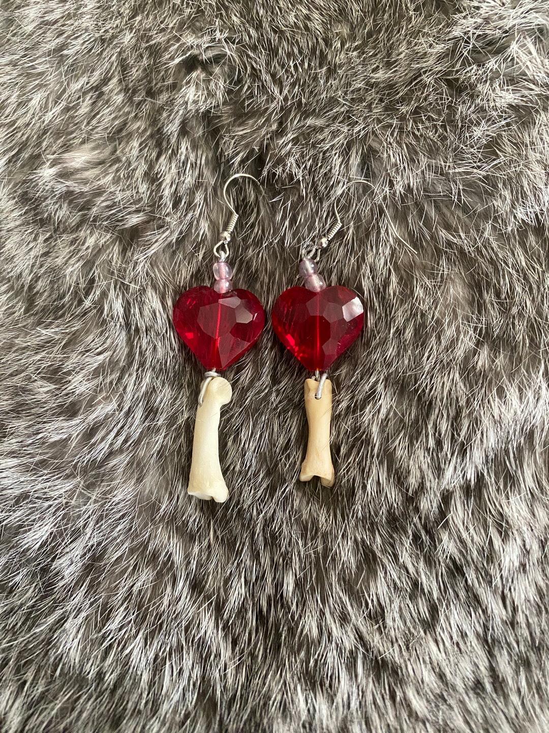 Coyote Toe Bone Earrings - Etsy