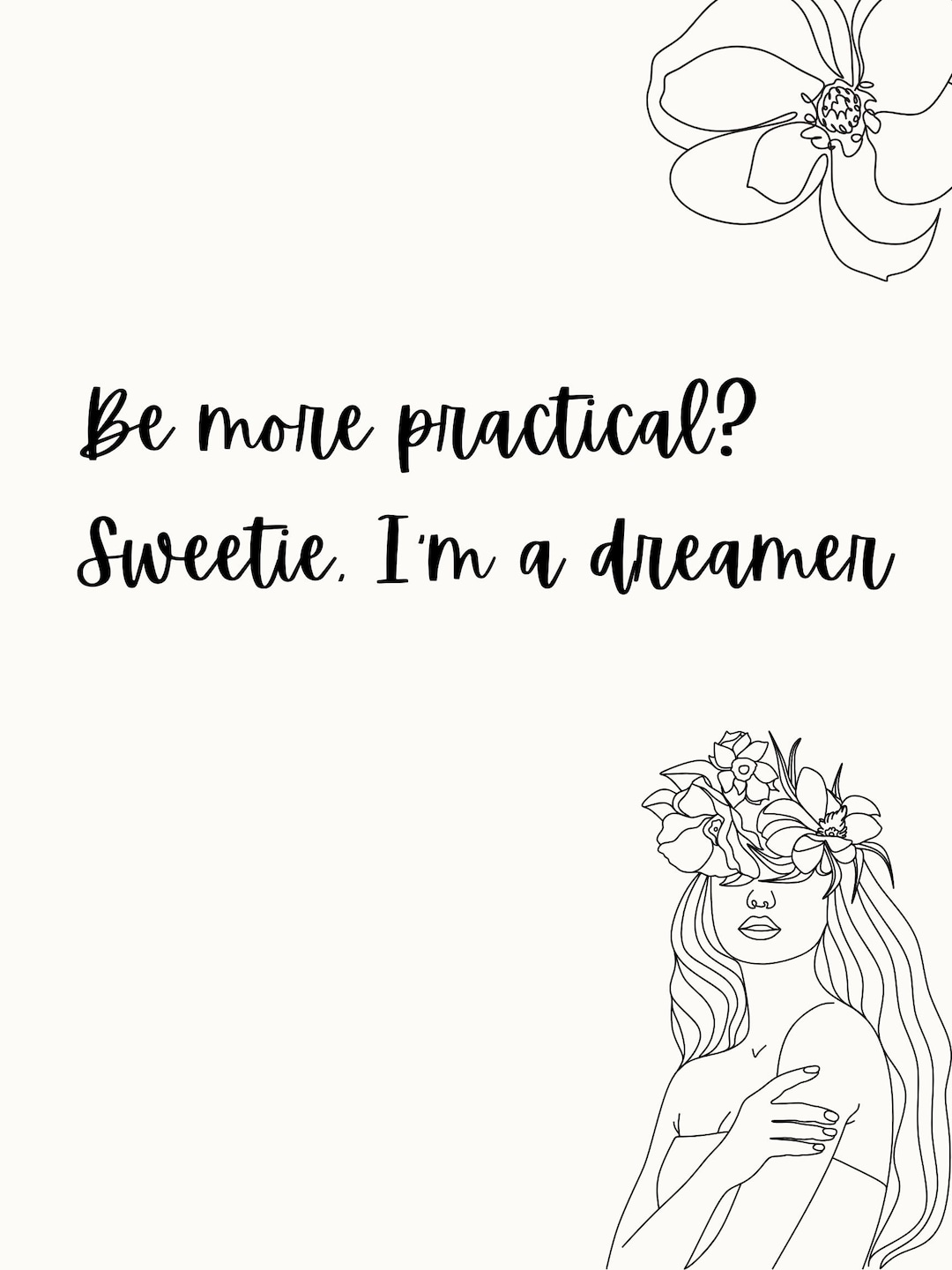 Wall Poster Inspirational Wall Art Motivational Quotes Digital Print ...