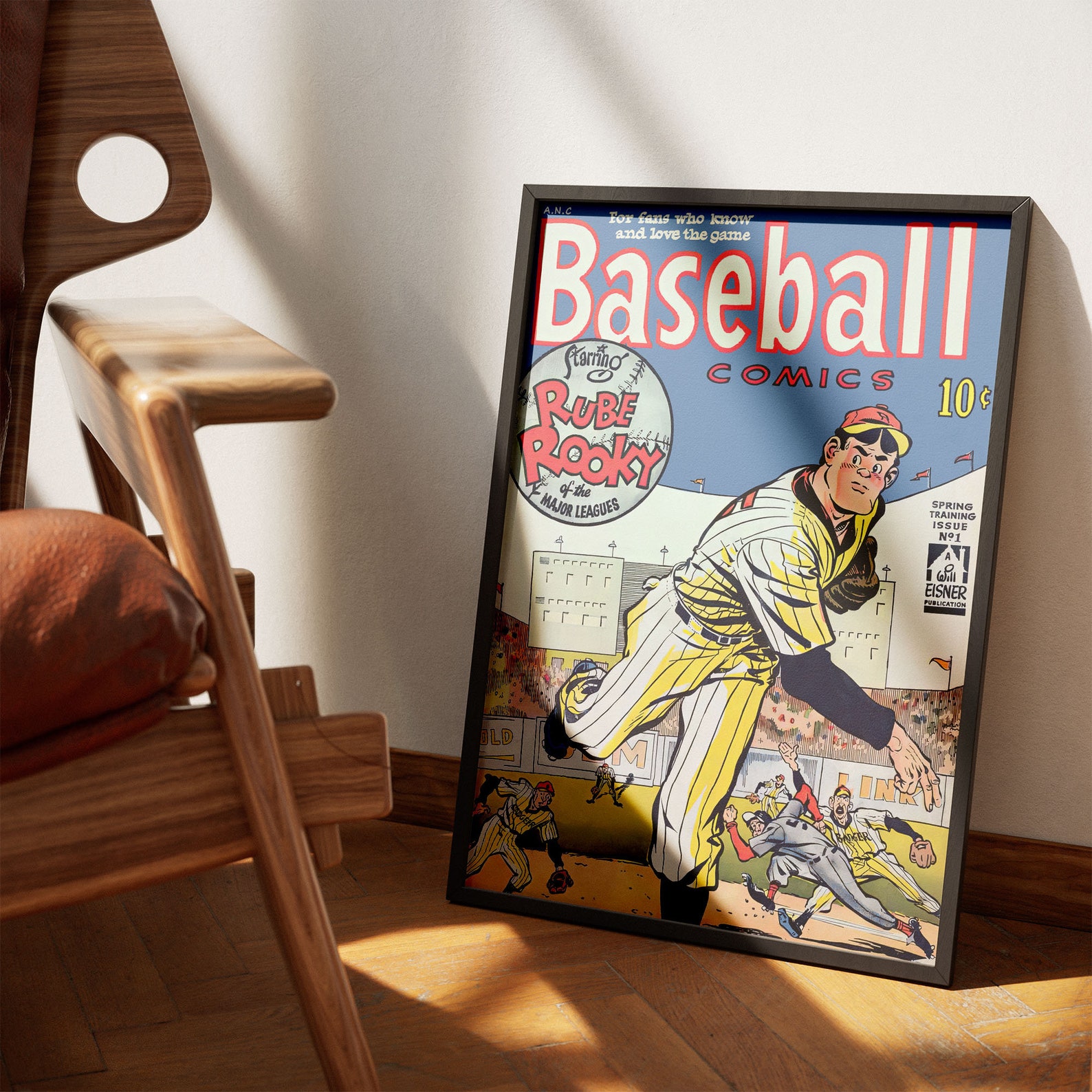 Baseball Comics, Vintage Wall Art, Sports Fans, Comic Book Poster ...