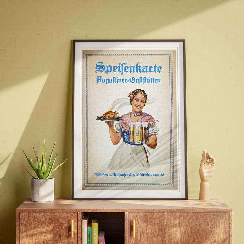 German Beer Posters - Etsy