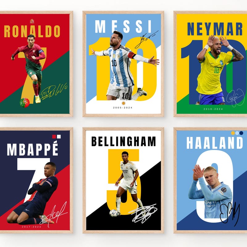 Soccer Poster - Etsy