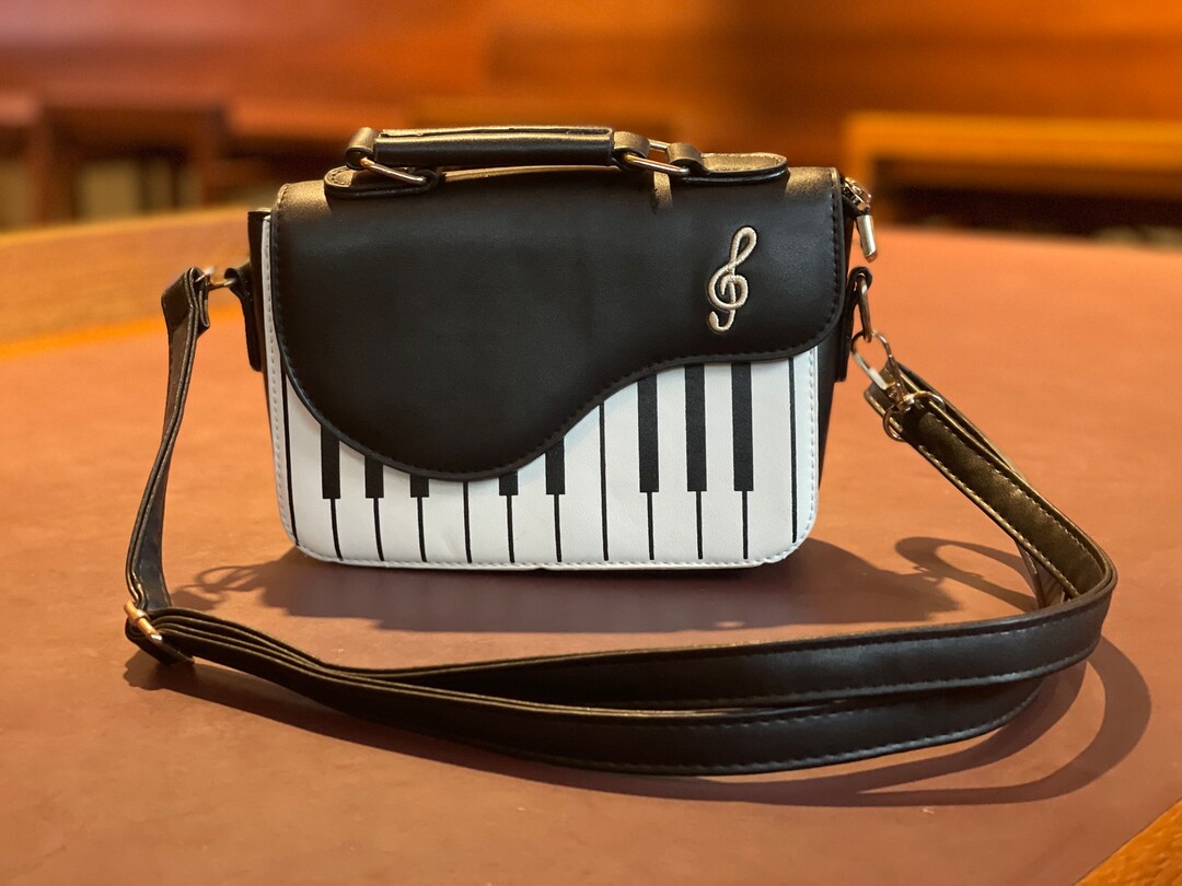Elegance in Harmony: Grand Piano-inspired Handbag - Etsy