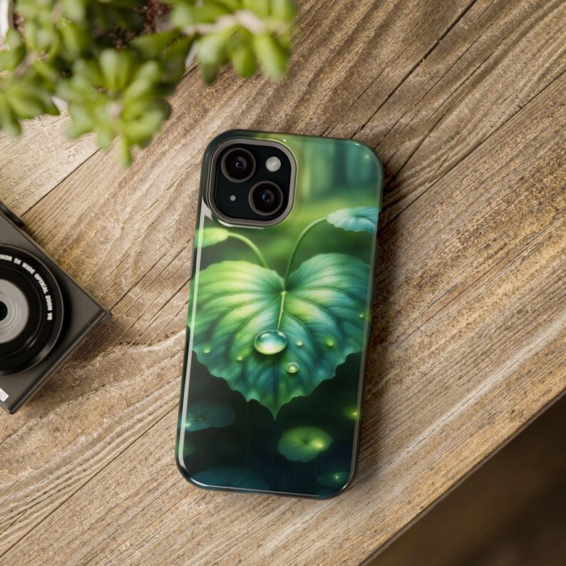 Enchanted Forest Cottage Core Phone Case, Glowing Fungus Mushroom Case ...