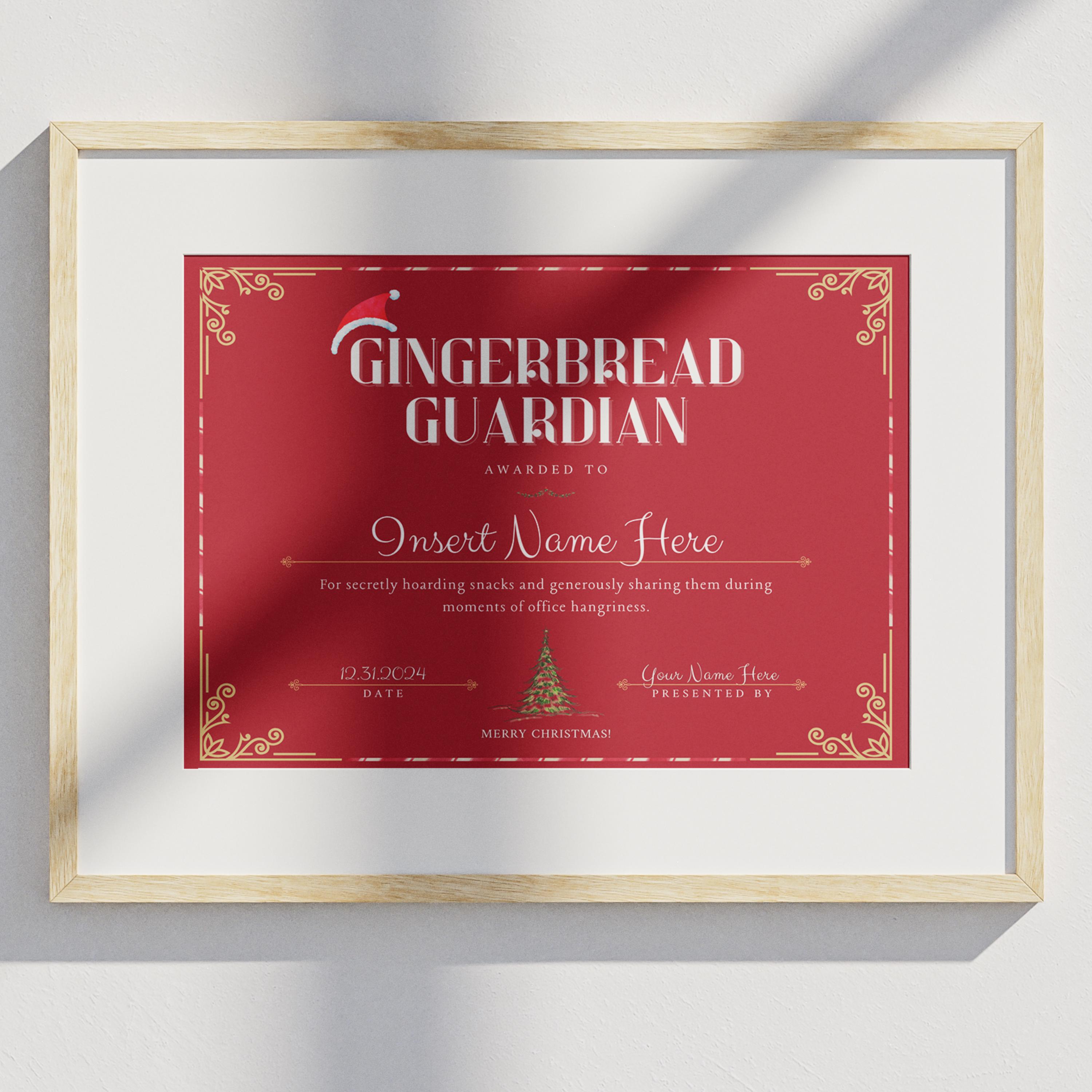 Employee Christmas Appreciation Award Certificates, Printable Funny ...