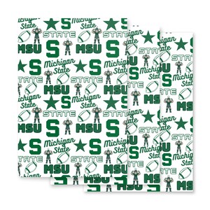 Michigan State Wrapping Paper Sheets - Etsy