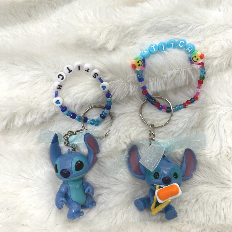 Stitch Keychain - Etsy