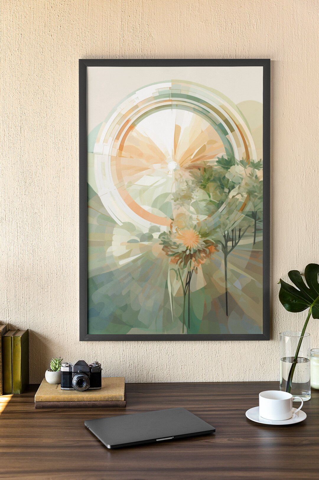 Forest Ghost Boho Art 12 : Infuse Homes Offices With - Etsy