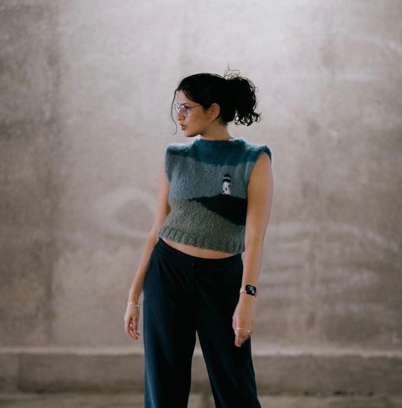 Mohair Lighthouse Vest Pattern - Etsy