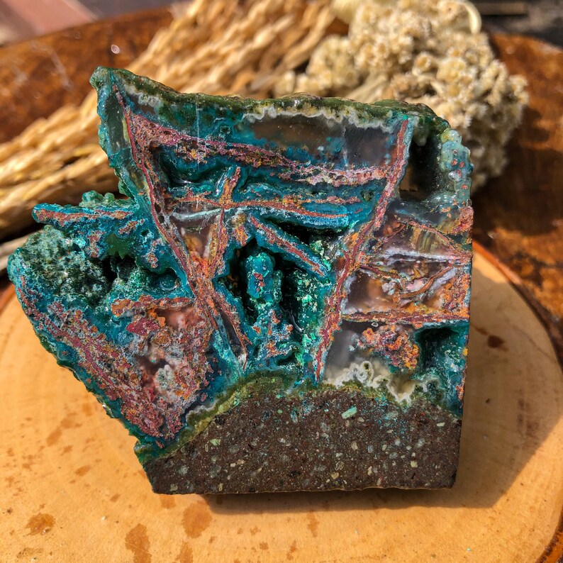 Chrysocolla Copper Slabs - Etsy