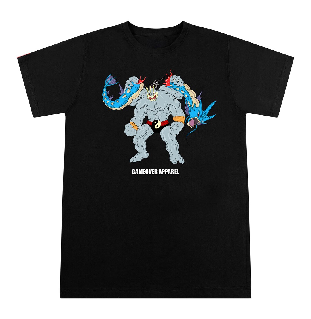 Pokemon Machamp X GORO MK Unisex T-shirt - Etsy