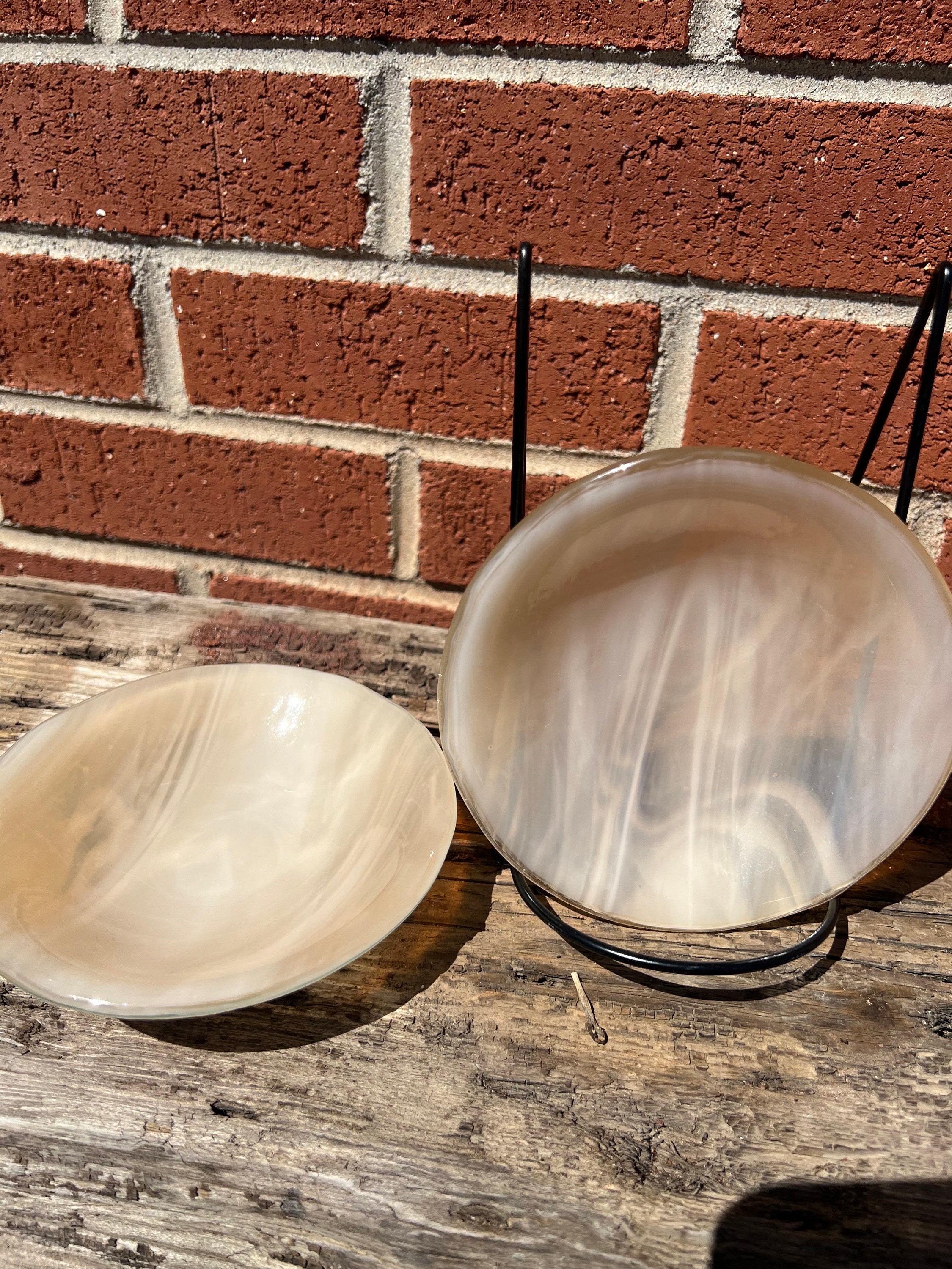 Fused Glass Bowl Dishware Set - Etsy