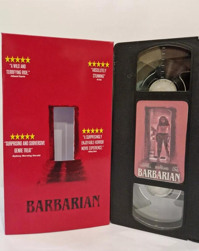 Barbarian Vhs - Etsy