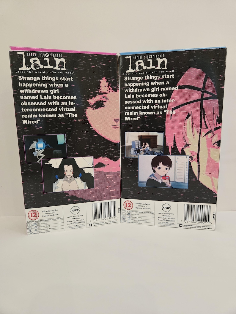 Serial Experiments Lain Replica Vhs - Etsy
