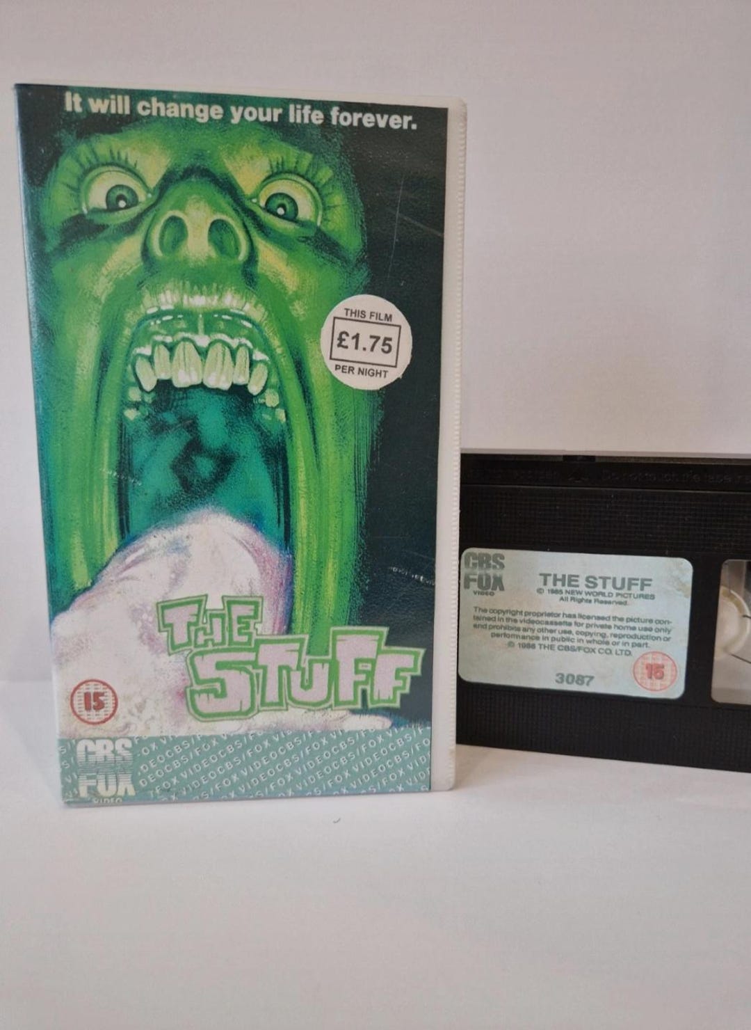 The Stuff Replica Vhs - Etsy