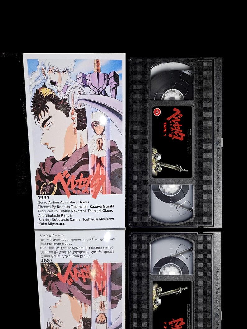 Berserk 1997 Complete Series Vhs - Etsy