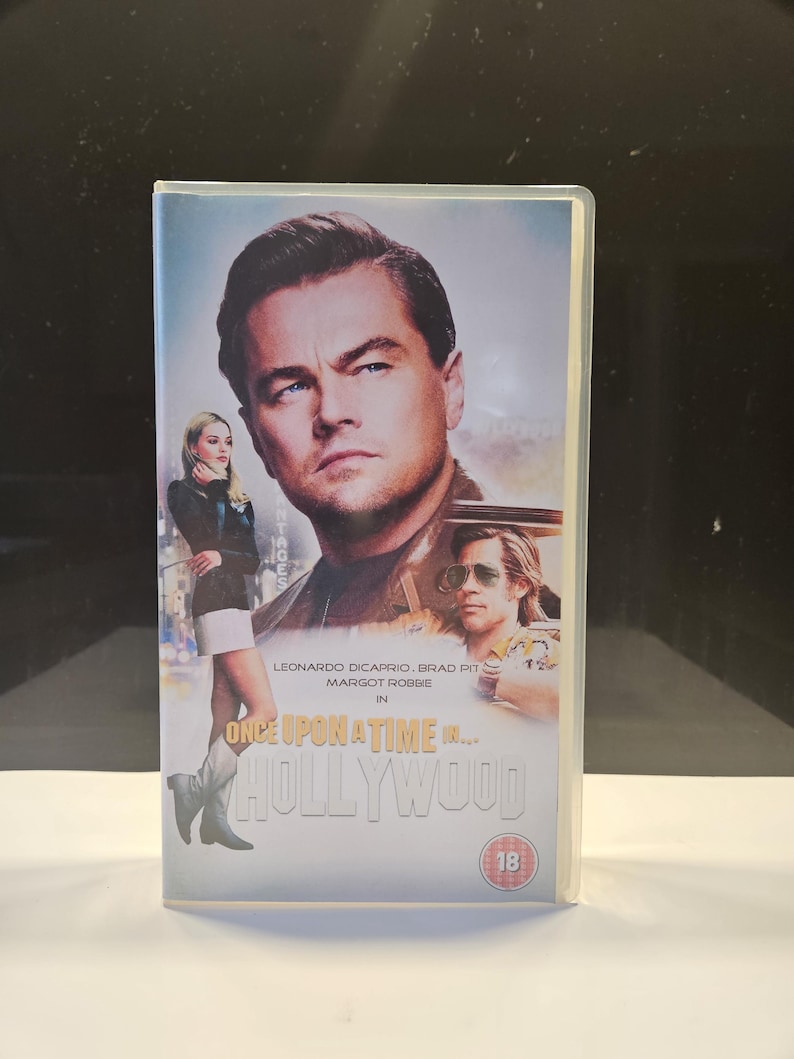 Once Upon a Time in Hollywood Vhs - Etsy