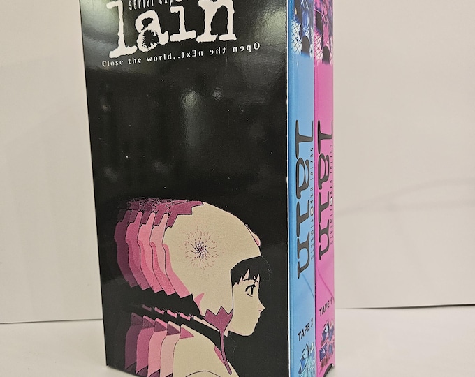 Serial Experiments Lain Complete Series VHS Subbed - Etsy