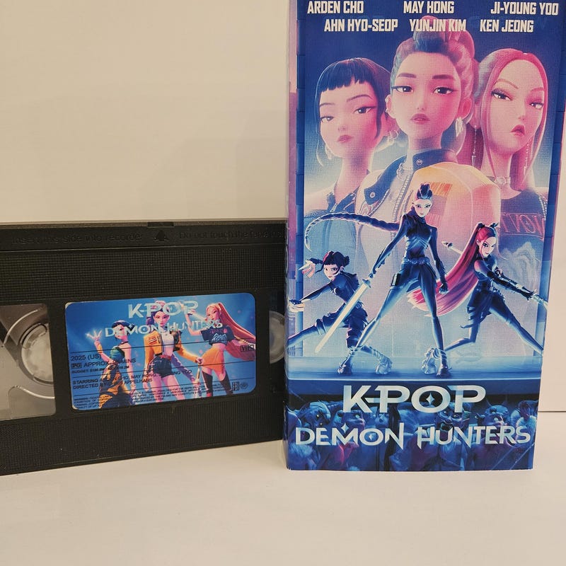 Is There a Kpop Demon Hunter Dvd - Etsy UK