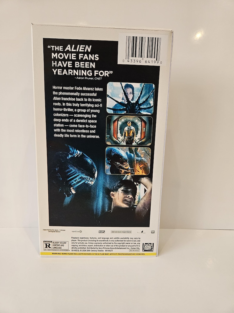 Alien Romulus Limited Edition Replica Vhs - Etsy