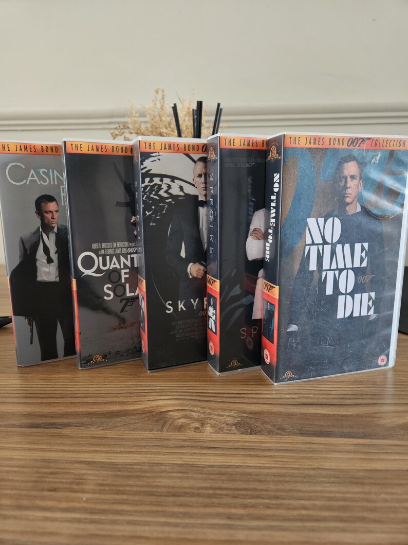 James Bond 007 Collection. Vhs. - Etsy