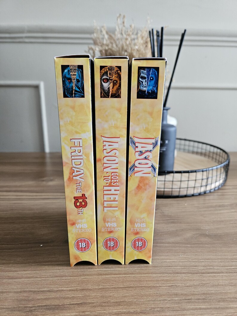 Friday the 13th, Jason Goes to Hell, Jason X Vhs - Etsy