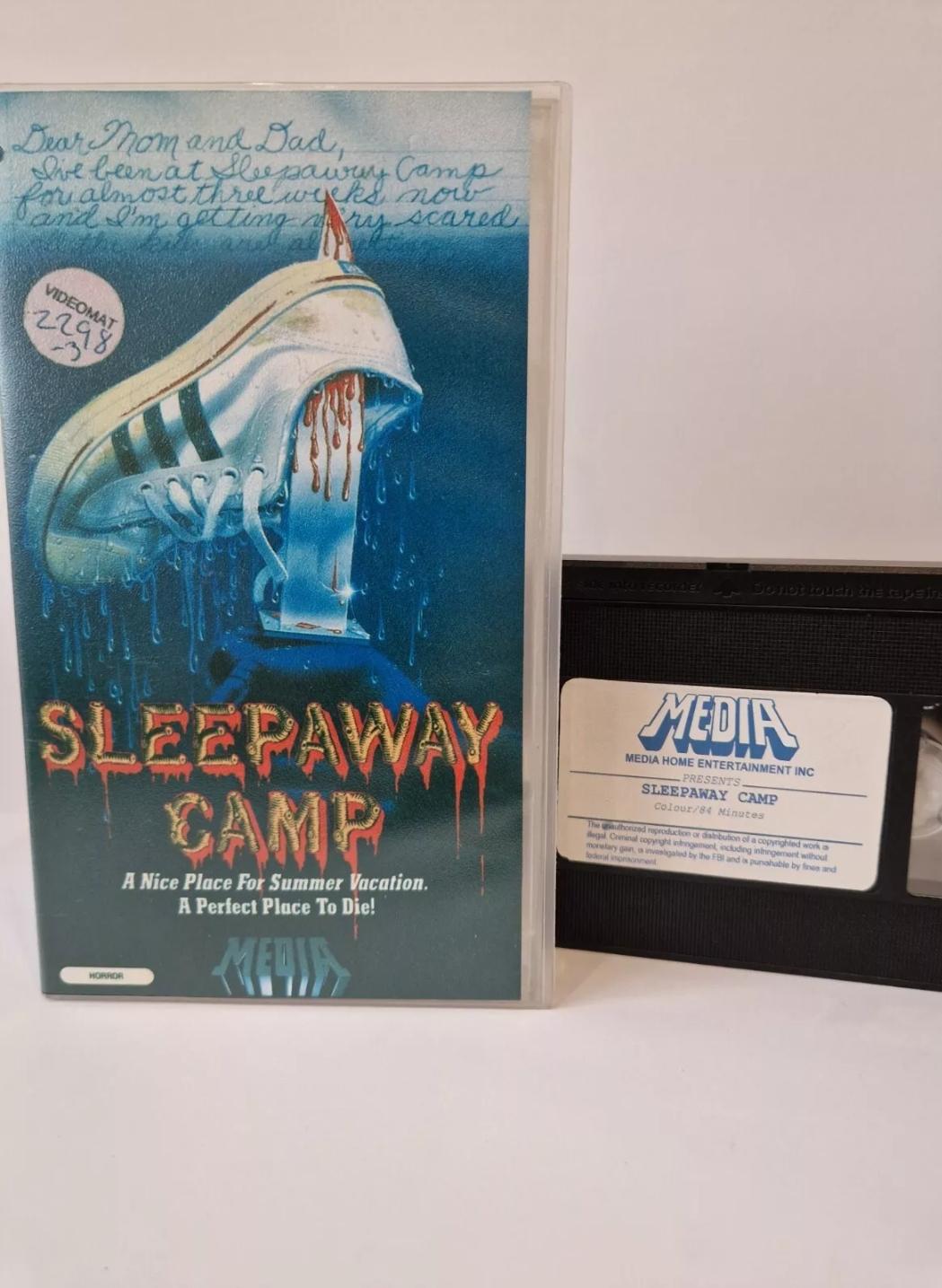Sleepaway Camp Replica Vhs - Etsy