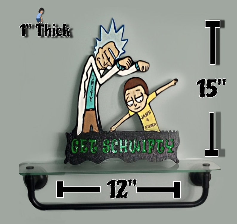 Rick and Morty Get Schwifty Wall Art - Etsy