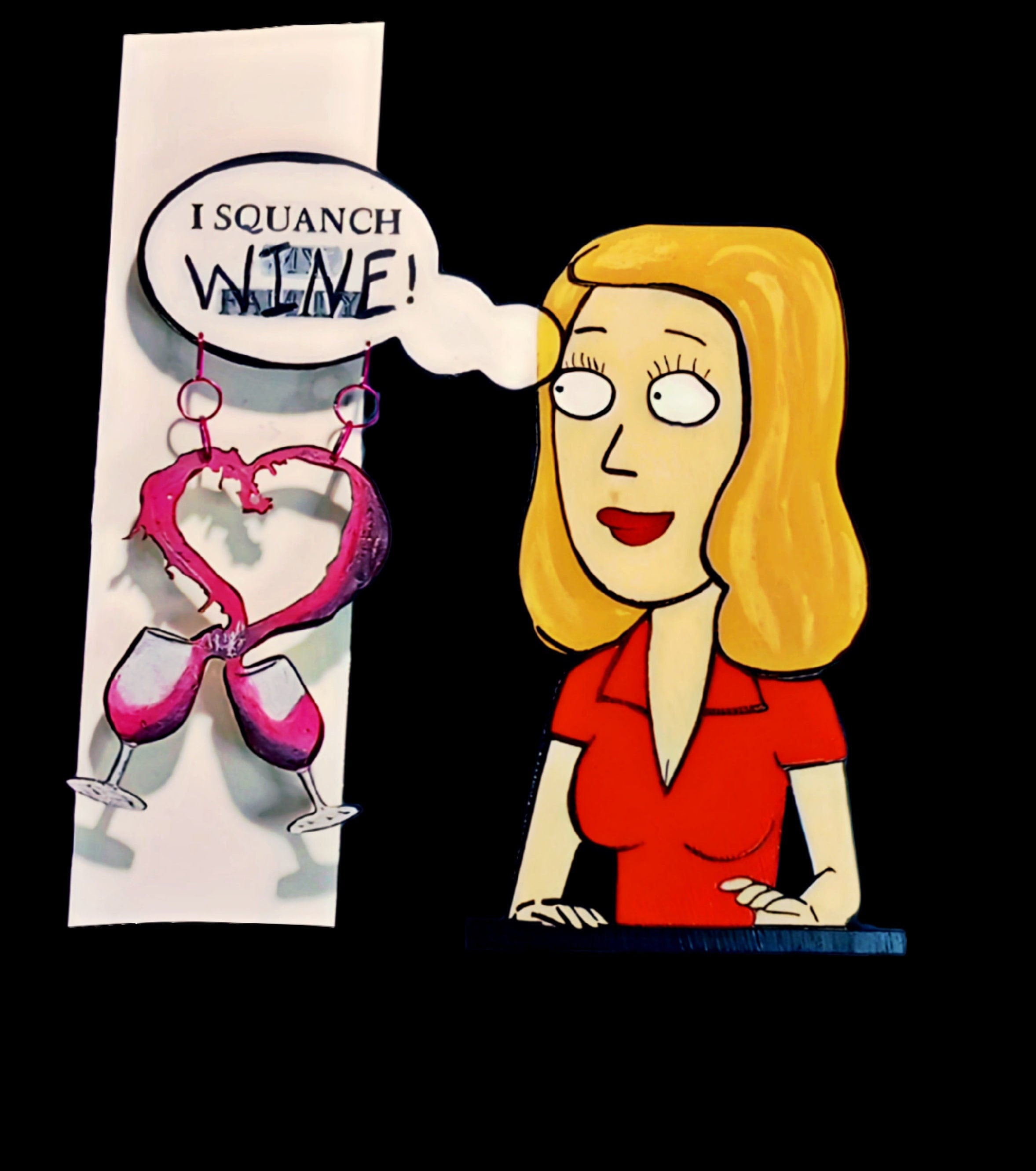 Rick and Morty - What's in Beth's Squanch? - Wall Art - Etsy