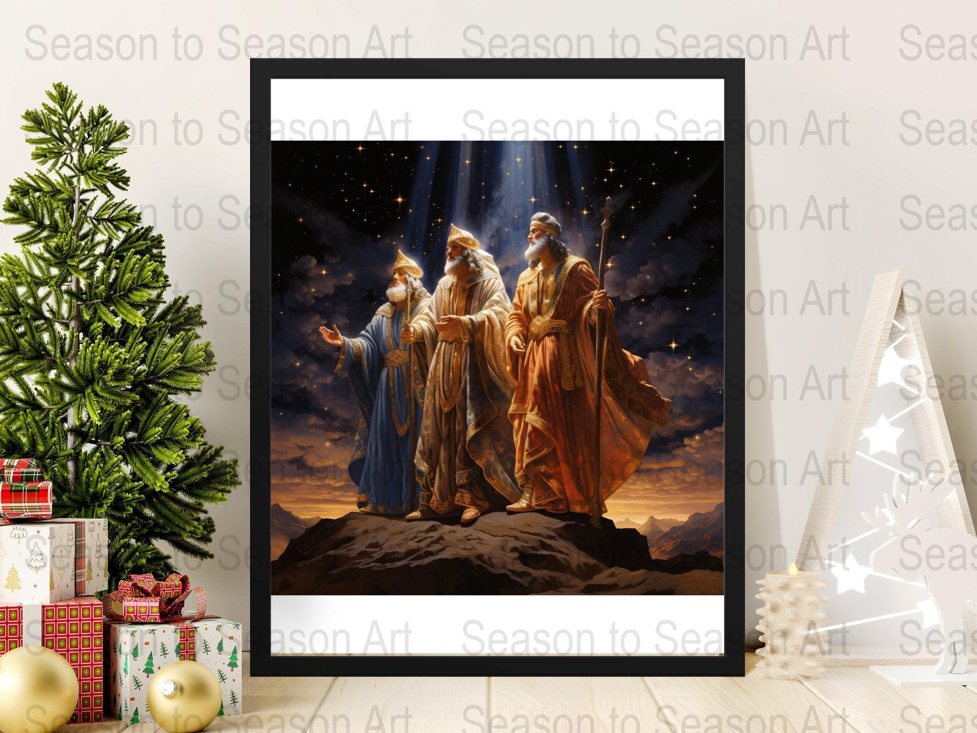 Christmas Print. Christmas Wall Art. Christmas Decor. Religious ...