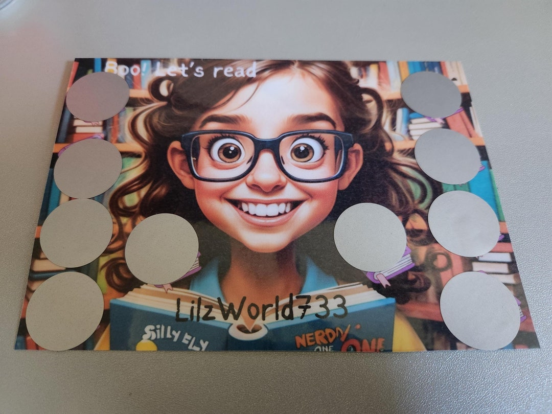 Boo Let's Read Scratch and Save Spooky Books Low Denomination - Etsy