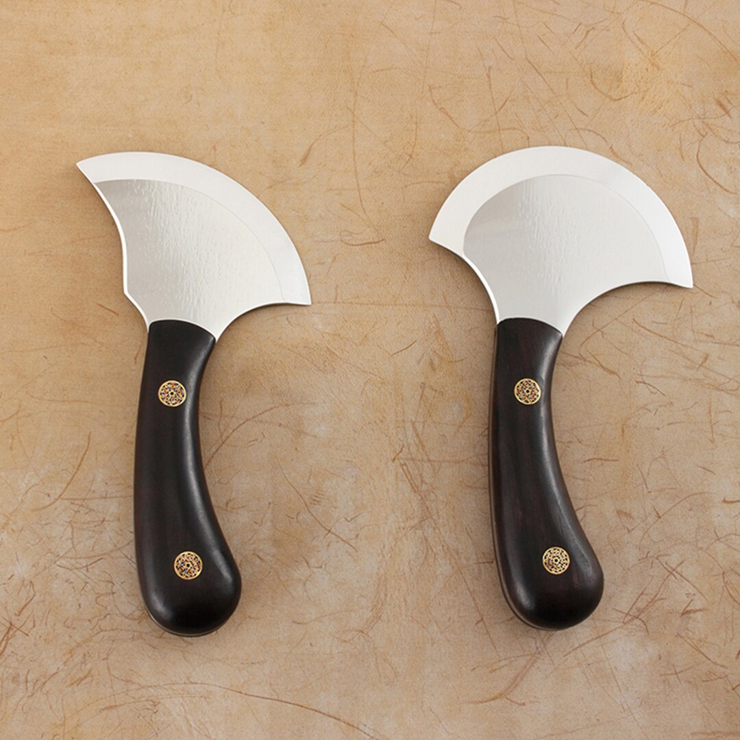 Leather Half-circle Knife Leather Cutting Knife Thinning - Etsy