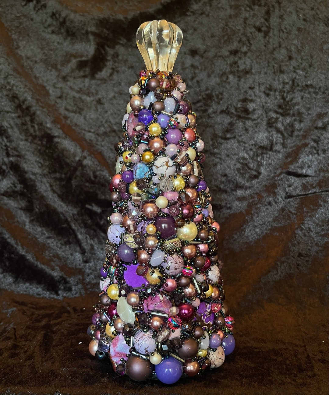 Jeweled Tree Purple 9 - Etsy