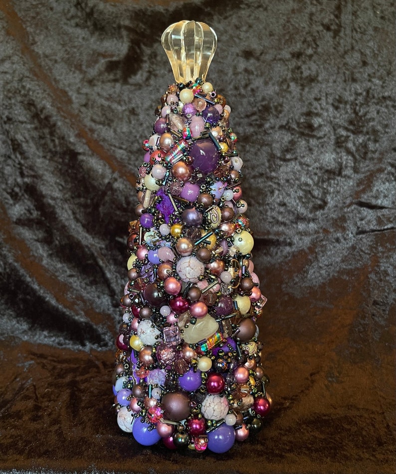 Jeweled Tree Purple 9 - Etsy