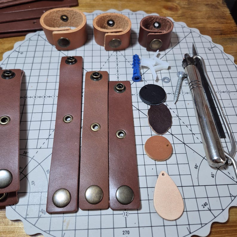 Leather Hanging Oar, Wall Decor, Horizontal Boat Paddle, Display Strap ...