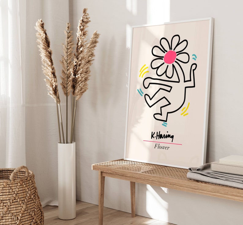 Wall Art Set of 3, Keith Haring Print,picasso Poster,andy Warhol Print ...