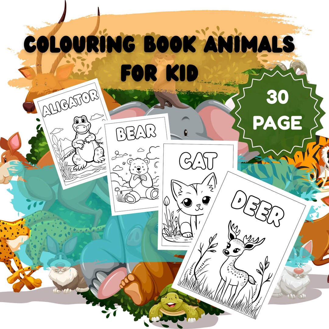 Cozy Colouring Book for Kids and Parent. 30 Page High Qualiti ...