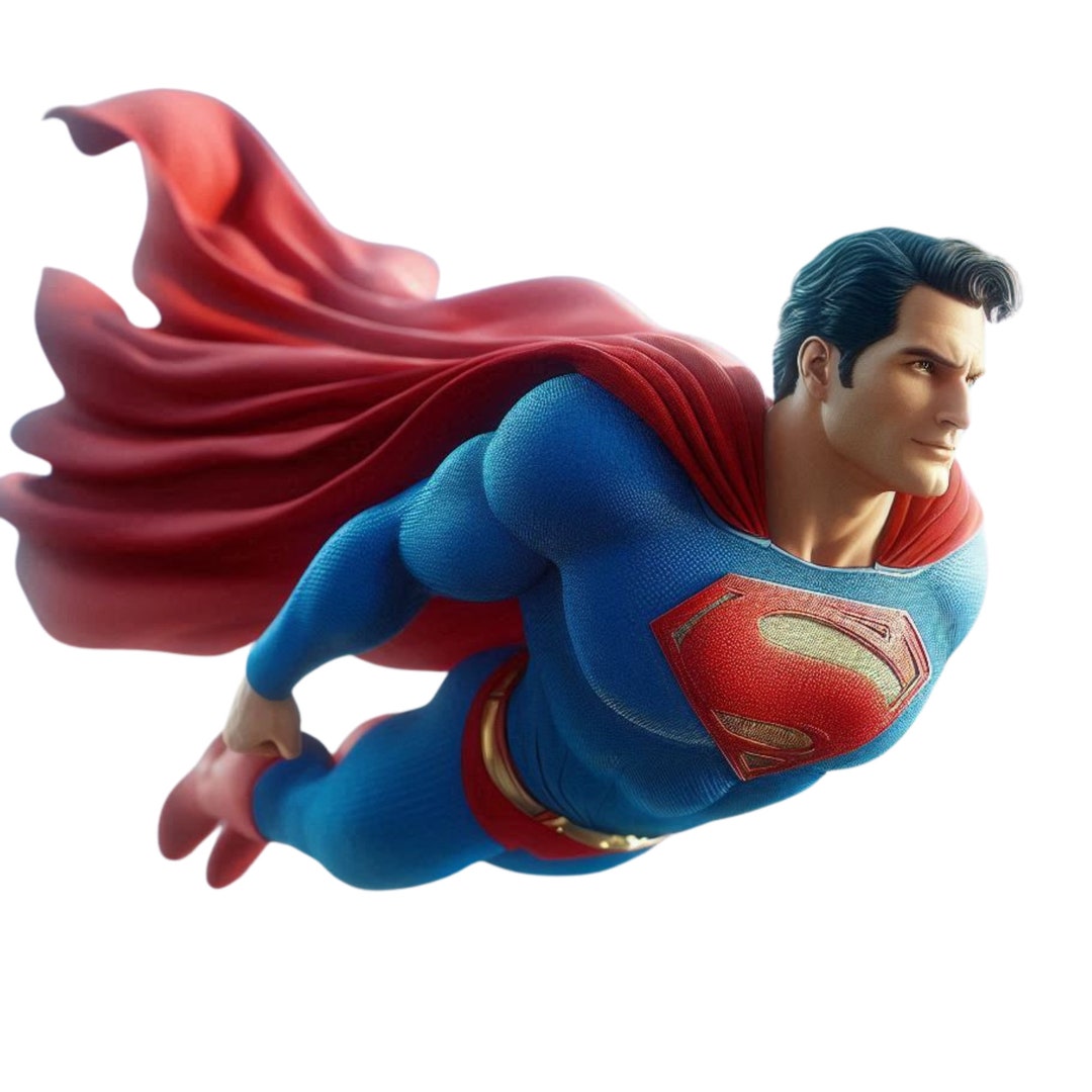 1 PNG Superman Digital Print , From Krypton to Earth: the Timeless ...