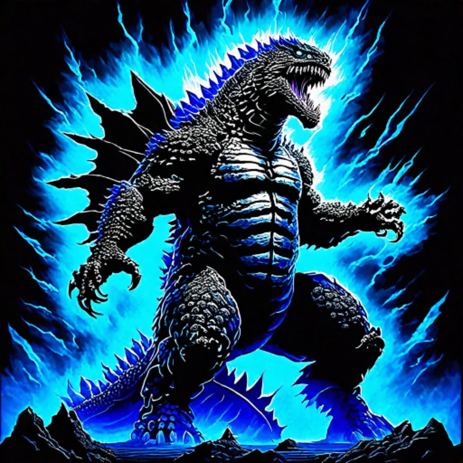 24 Powerfull Godzilla Clip Art Collection , Spooky and Creative Touch ...