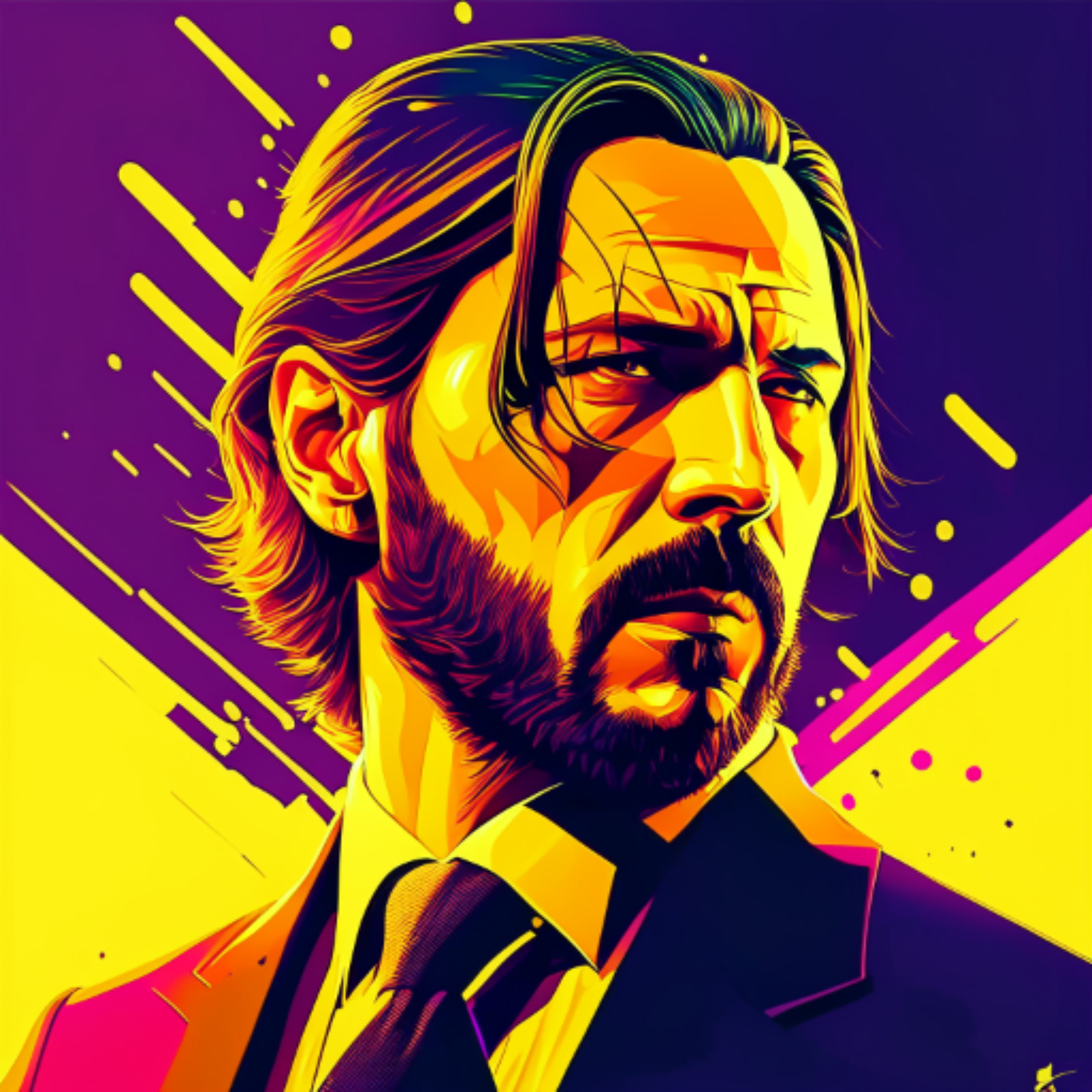 John Wick Clip Art , John Wick PNG , John Wick Design: Power and Fear ...