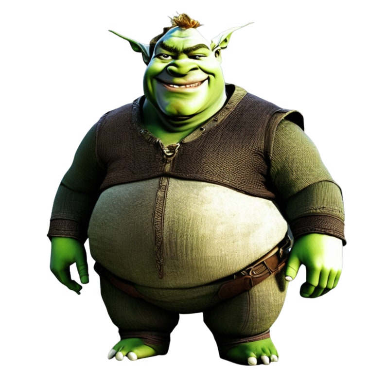 Shrek PNG , Shrek and His Brothers PNG , Clear Prints With Shrek Design ...