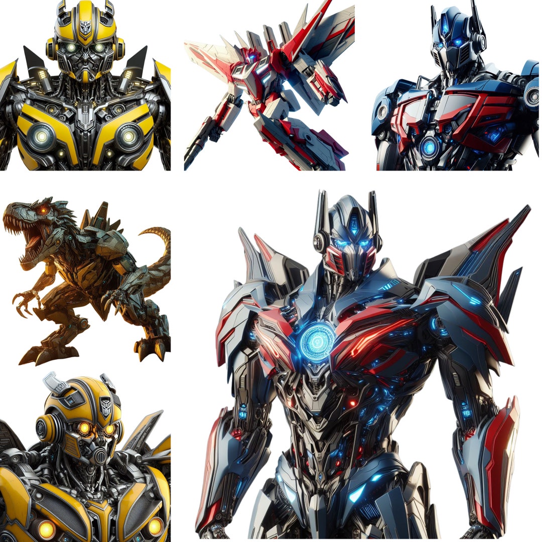 Transformers PNG Pack , Optimus Prime Digital Download , Bumblebee PNG ...