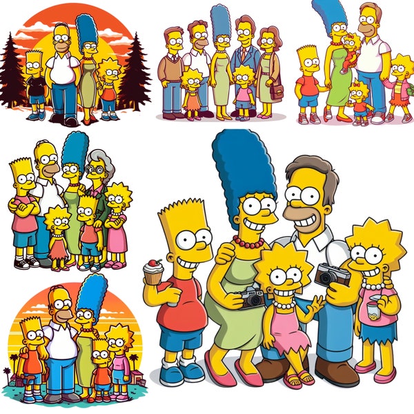 Simpsons Art - Etsy