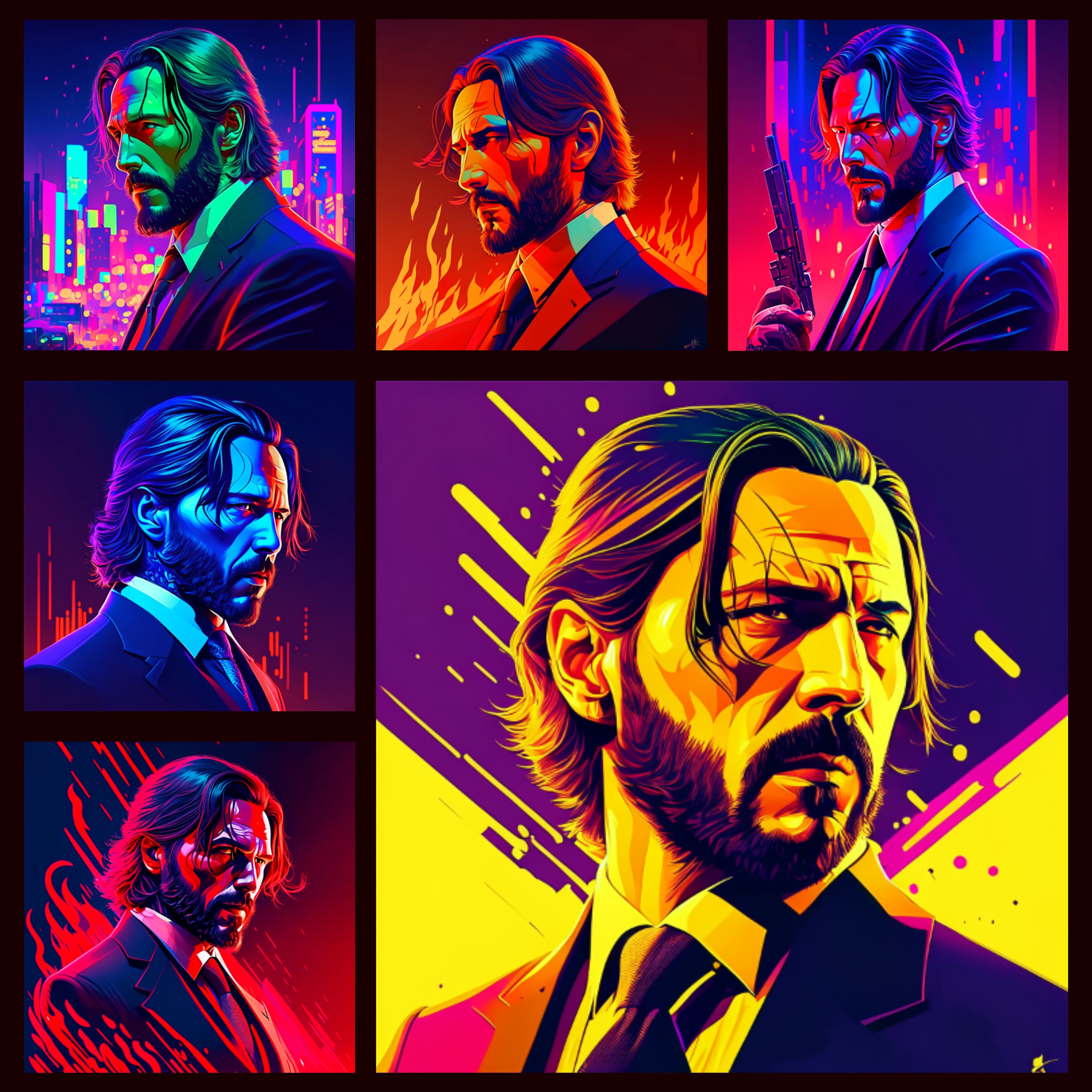 John Wick Clip Art , John Wick PNG , John Wick Design: Power and Fear ...