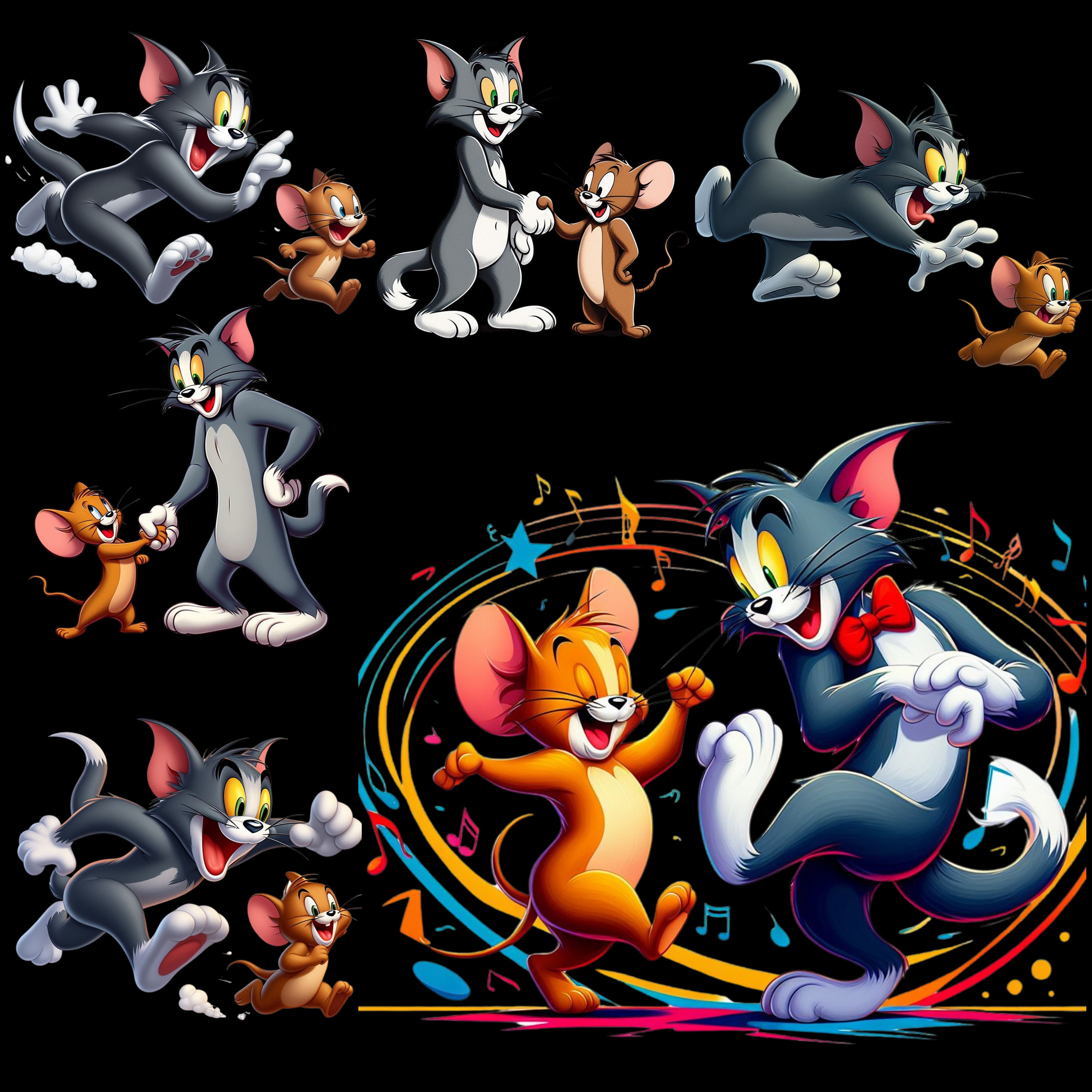 Tom & Jerry Digital Download , Tom and Jerry Fan Art , Animated ...