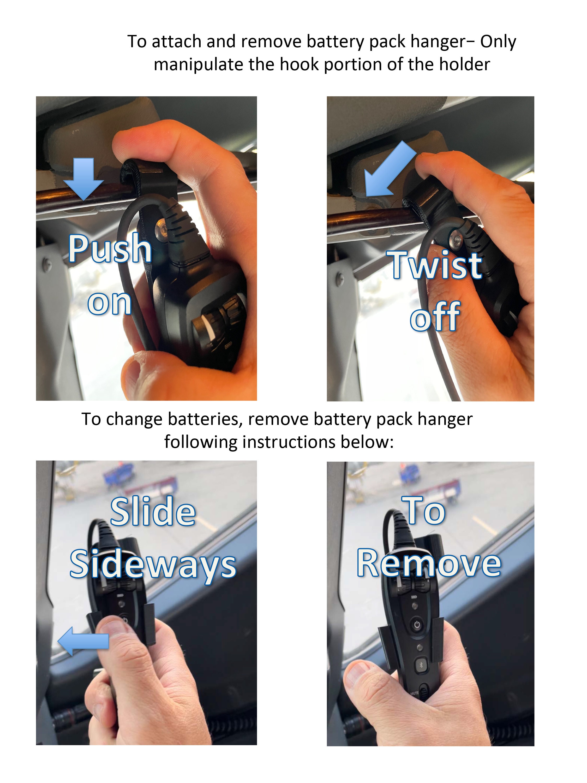 Bose A20 Battery Pack Holder for B737 - Etsy