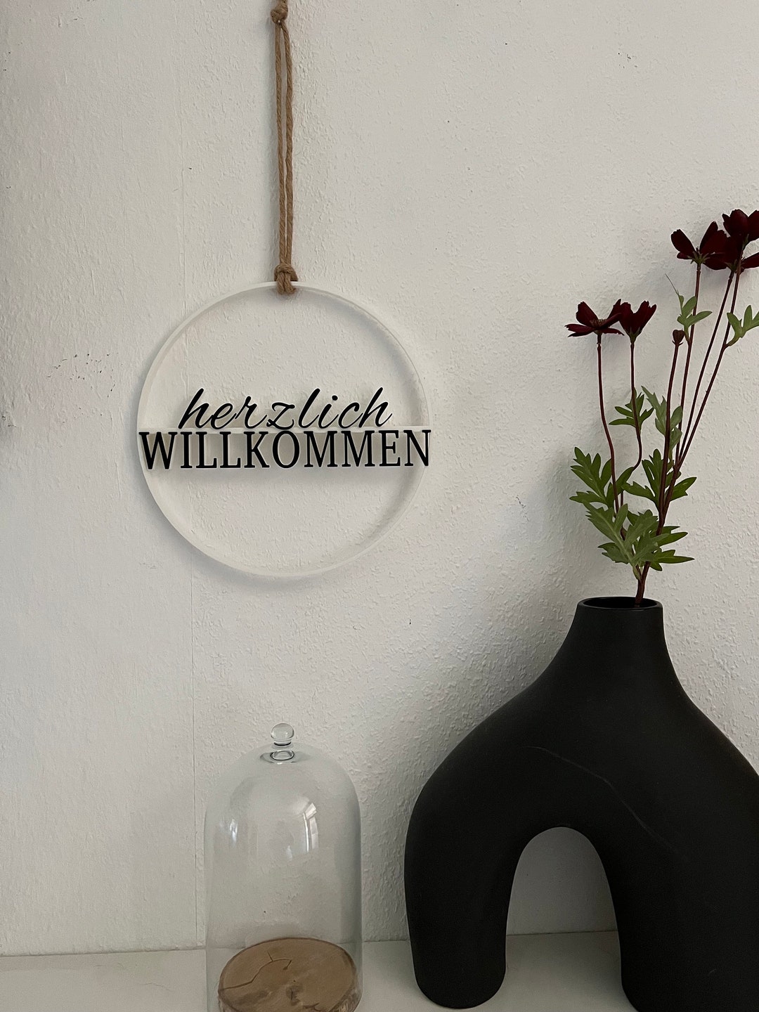 Door Wreath Decorative Ring welcome - Etsy