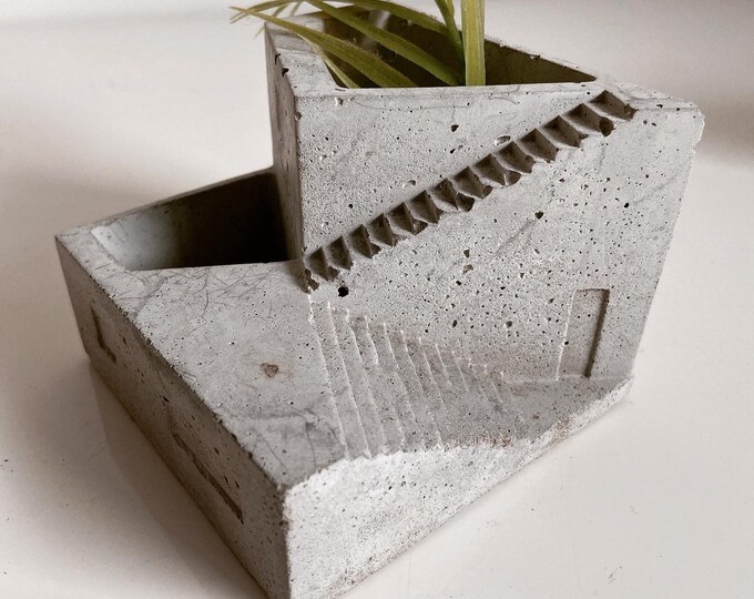 Cement Desktop Decor - Etsy