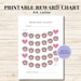 Printable Cat Tracks Reward Chart PDF, Cat Behavior Chart, Daily Chore ...