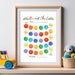 Printable Rainbow Reward Chart, Rainbow Sticker Chart, Instant Download ...